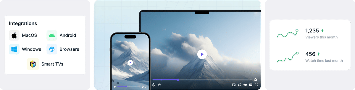 Customizable video player