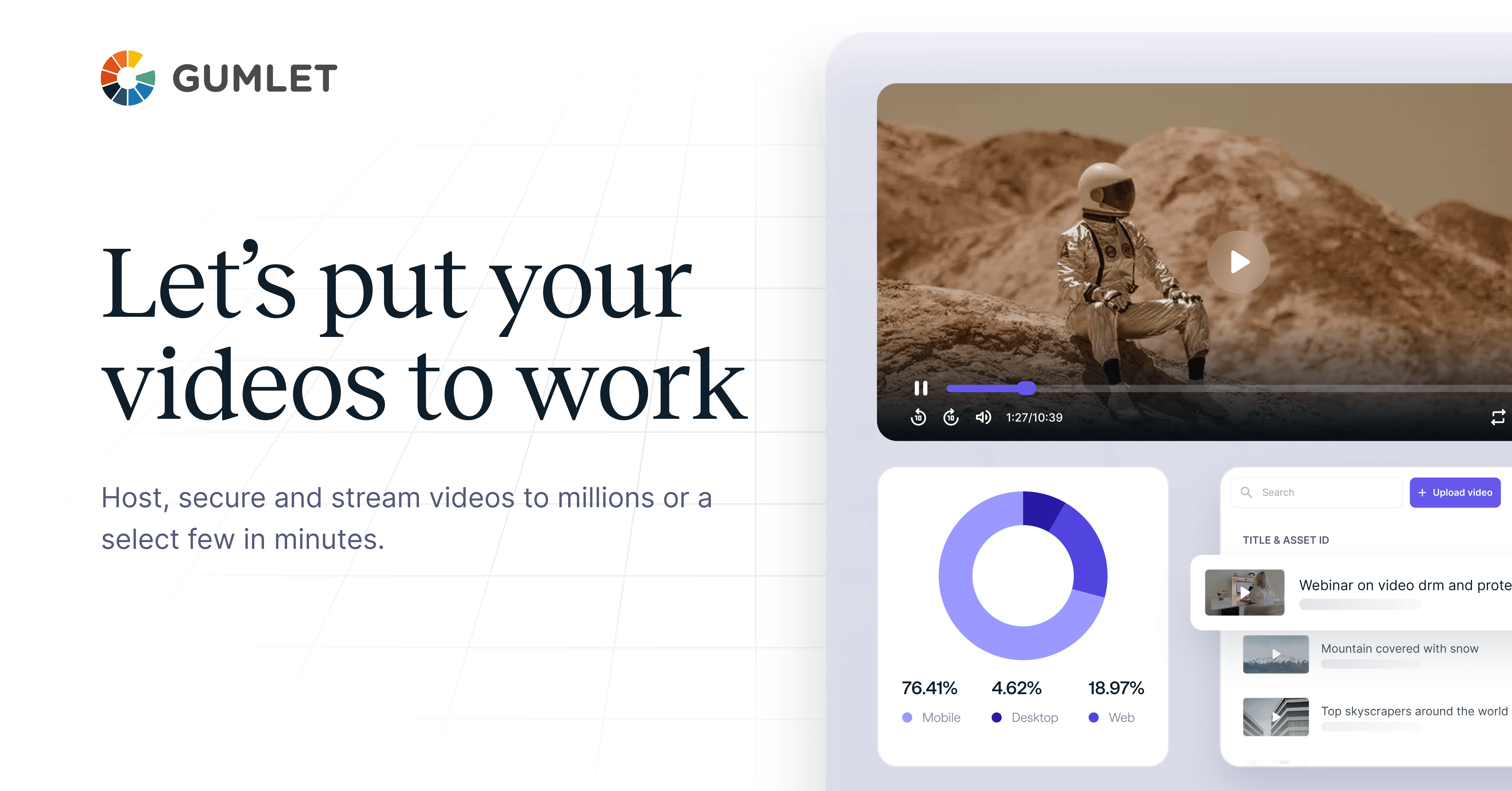 Gumlet Live Streaming - Seamless RTMP Streaming Platform