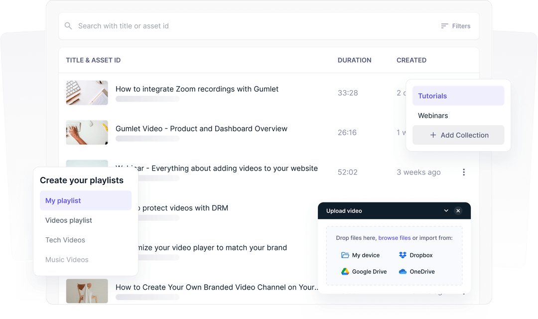 Video Content Management System (Video CMS)