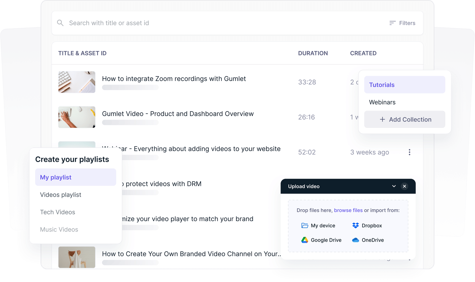 Video Content Management System (Video CMS)