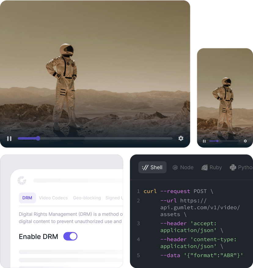 Gumlet - One-Stop Video Hosting and Video Streaming Solution